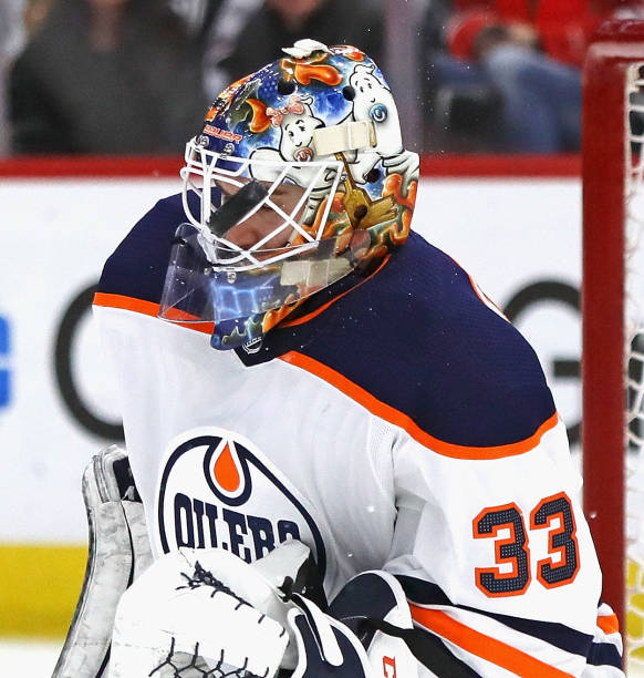 I Love Goalies!: Cam Talbot 2017-18 Mask