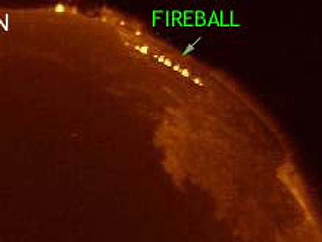 elp allsky: BREAKING METEOR FIREBALL NEWS...Major Green Meteor Fireball ...
