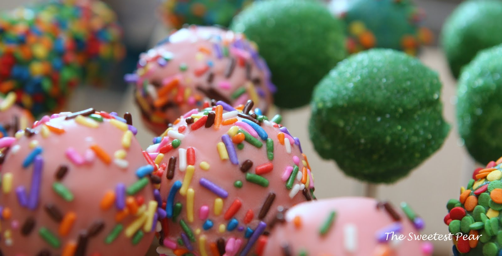 The Sweetest Pear: When a sheet cake just won't do.