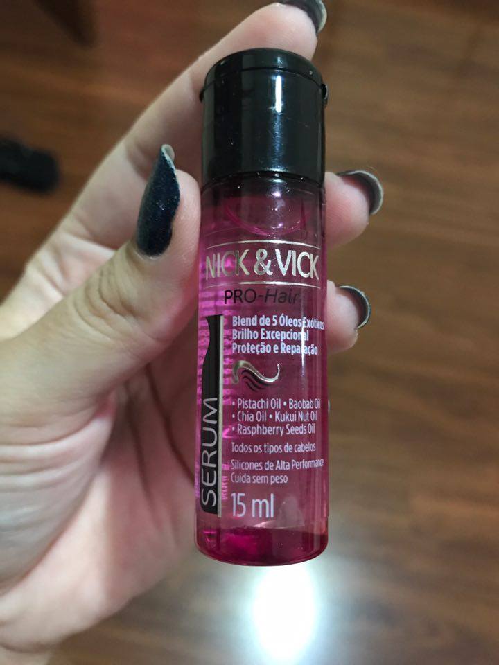 Testes da Loira: Serum Capilar Nick & Vick Pro Hair Blend 5 Óleos Exóticos