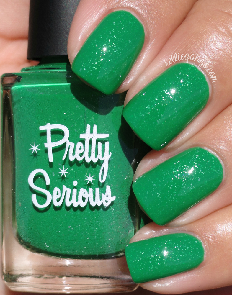 KellieGonzo: Pretty Serious Cosmetics Nail Polish & Treatments Swatches ...