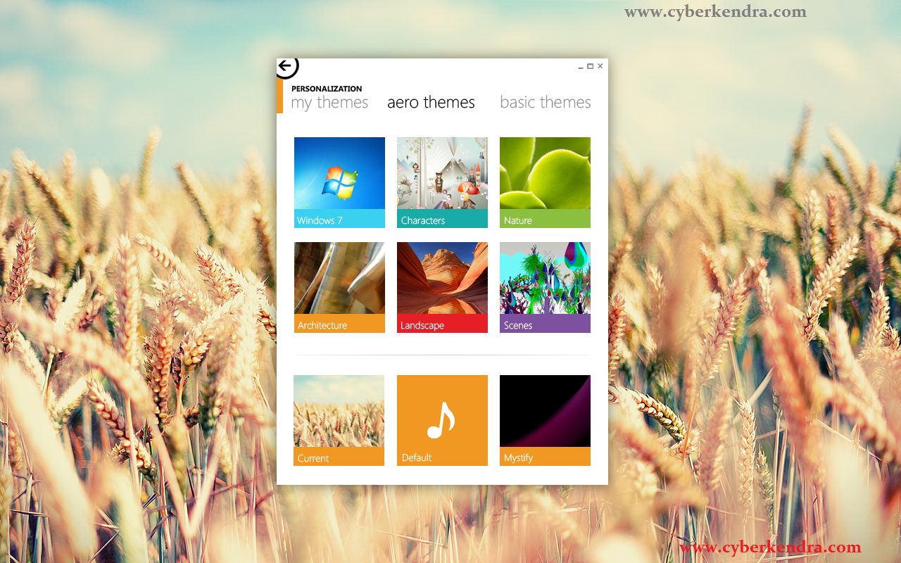 Some Looks of upcoming Window 9 - Cyber Kendra