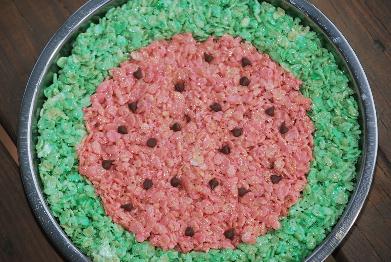 My story in recipes: Watermelon Rice Crispy Treats