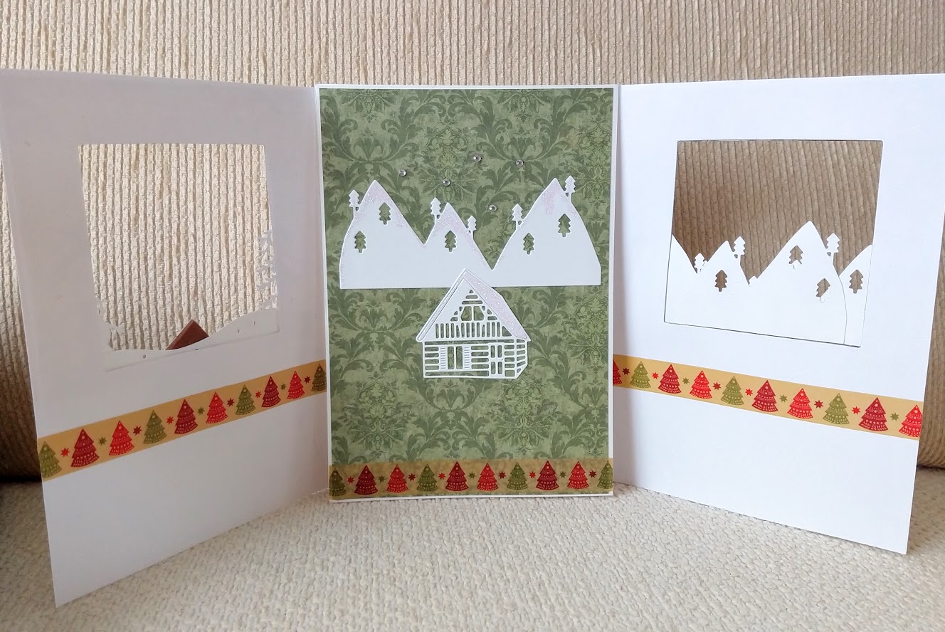 A Passion For Cards: Layered aperture card tutorial - Trimcraft