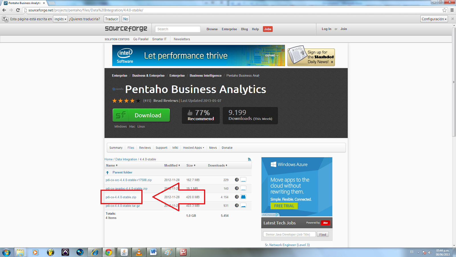 Database Pentaho Tutoriales : Conexión a Base de datos usando Pentaho Data Integration