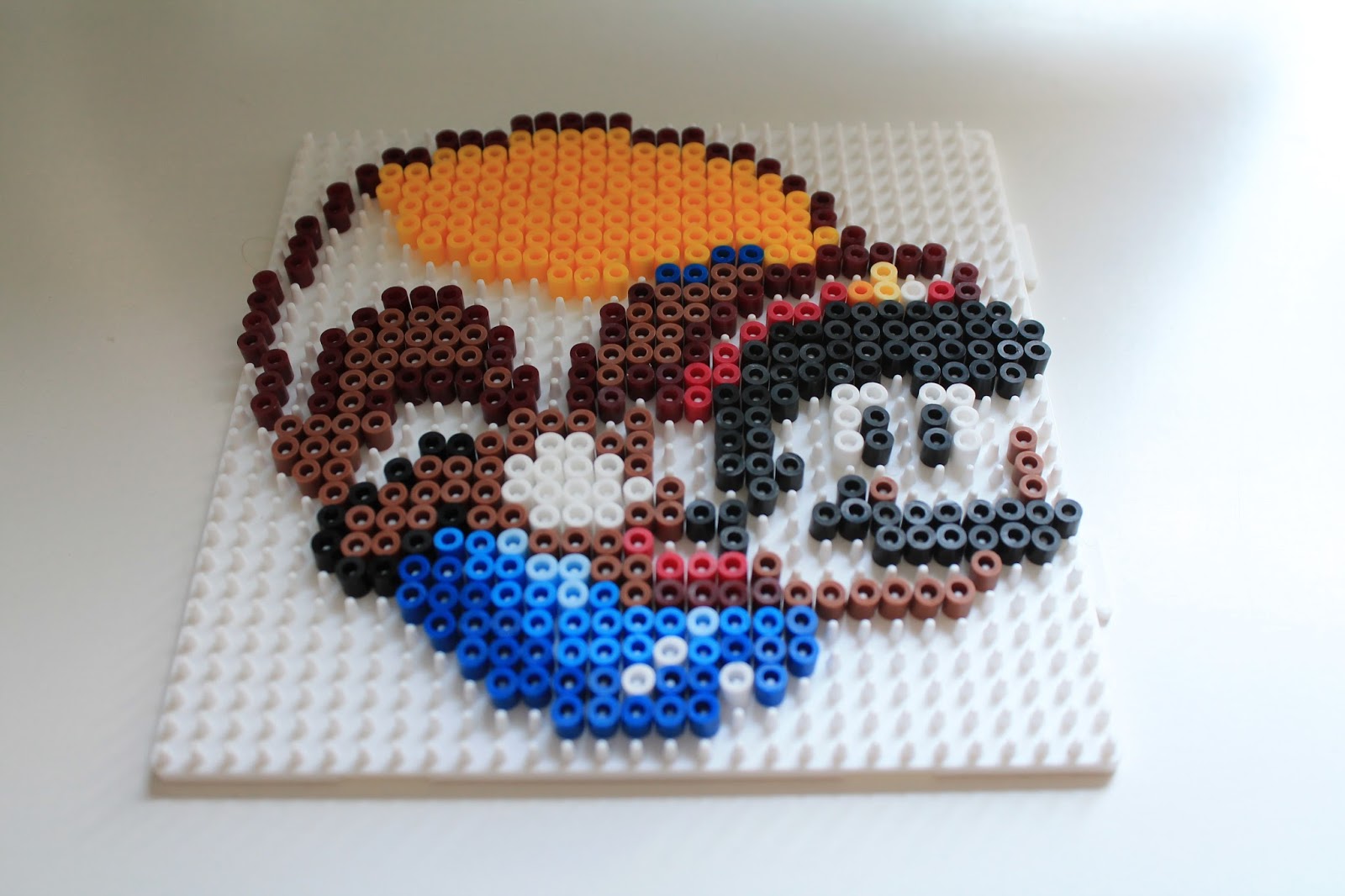 Beadssional: The Making of: Mario with the cape (Super Mario World)