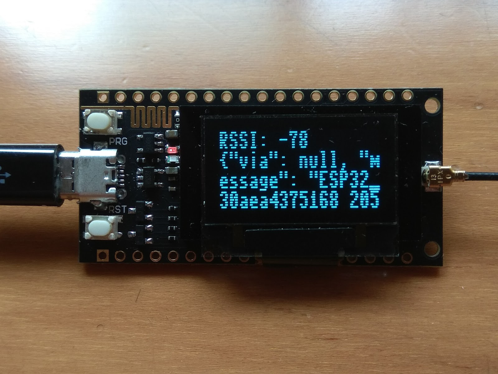 Wei: SX127x (LoRa transceiver) driver for (Micro)Python on ESP8266/ESP32/Raspberry_Pi