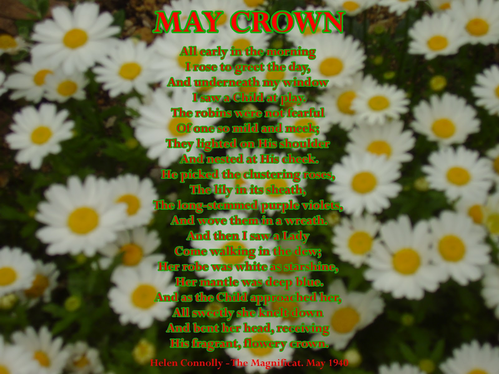 YOU ARE BEAUTIFUL INSIDE OUT: May Crown: Finding of the Holy Cross