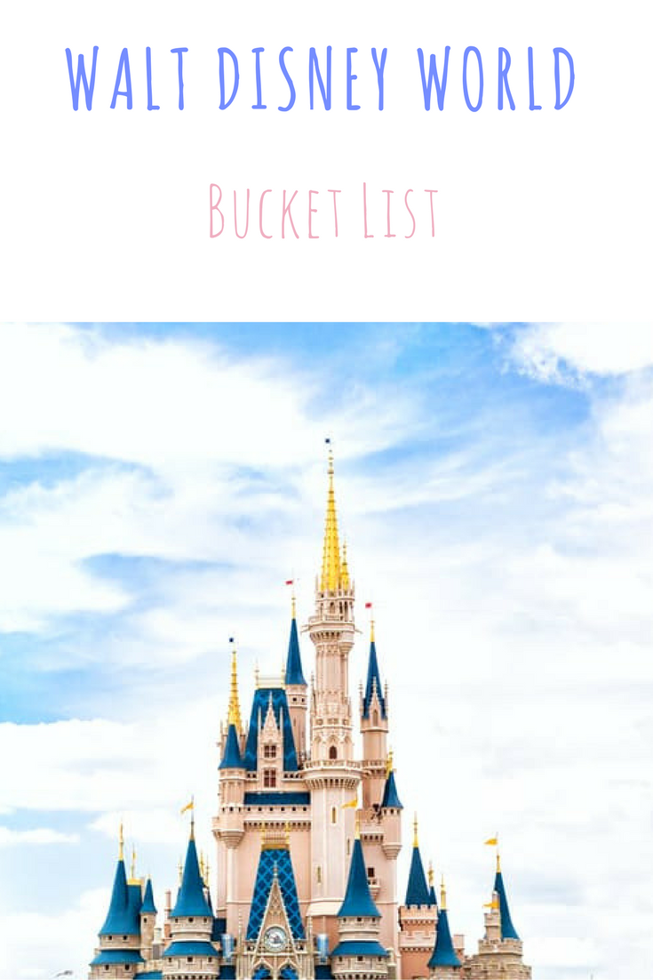 Walt Disney World Bucket List | Kerry Louise Norris