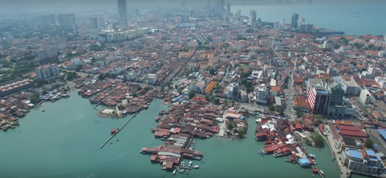 david 3816: The Weld Quay Clan Jetties Waterfront Settlement - Chew Jetty
