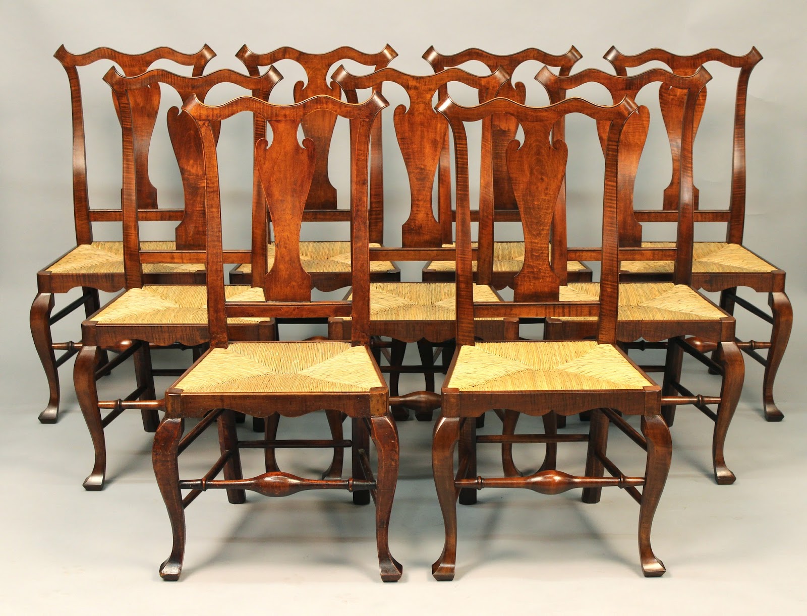 Doucette and Wolfe Fine Furniture Makers: Reproduction Side Chairs