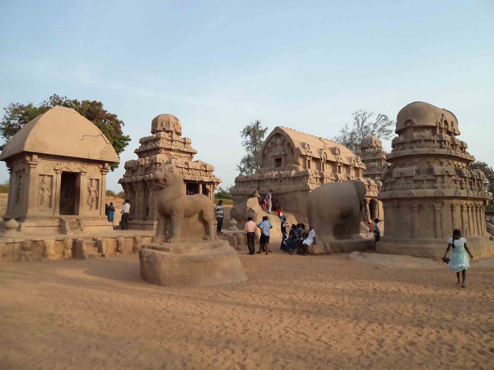 Gangai Raju's Blog: Mamallapuram- the pallava architecture