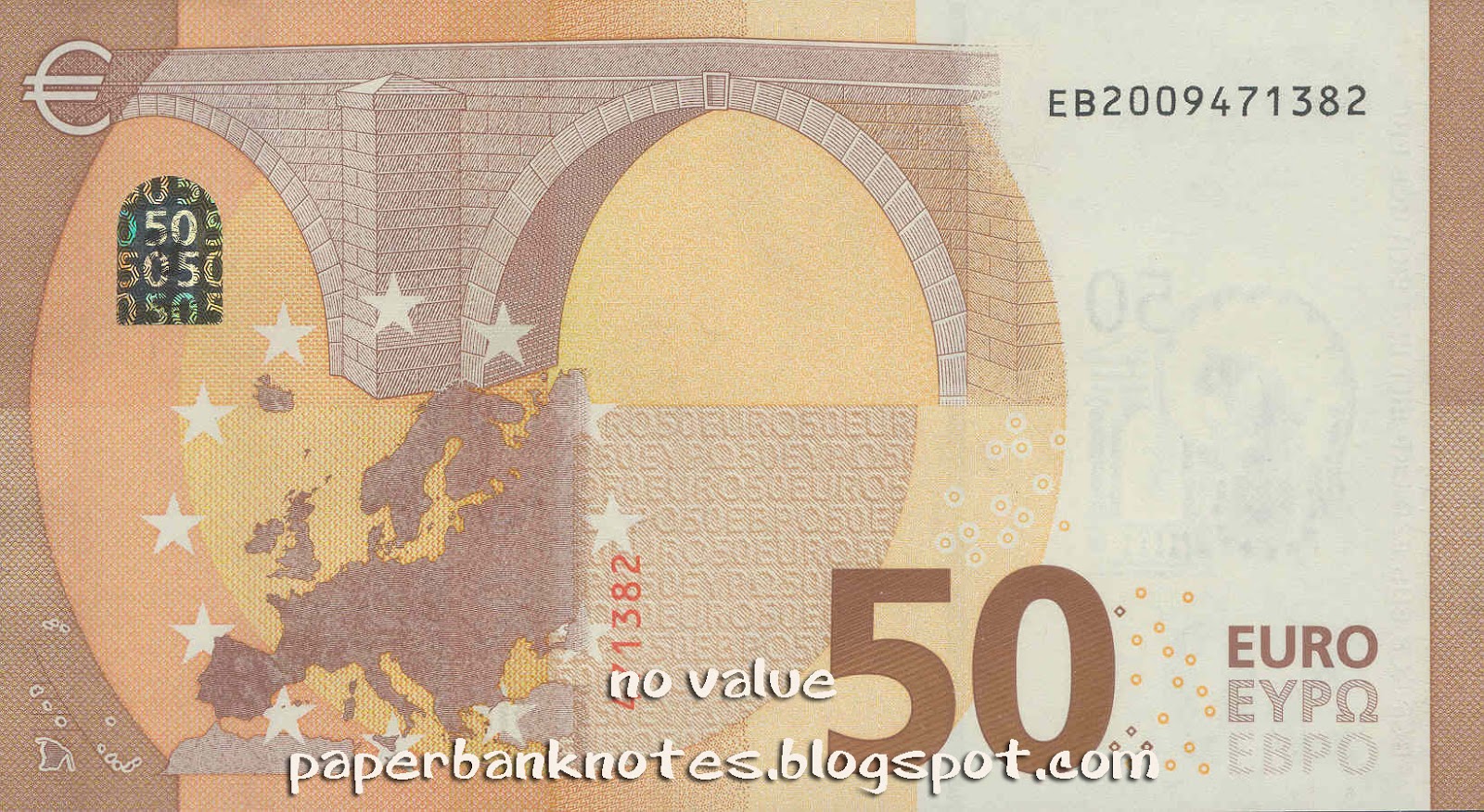 hybrid: .European Union - 50 Euro 2017 Hybrid Notes
