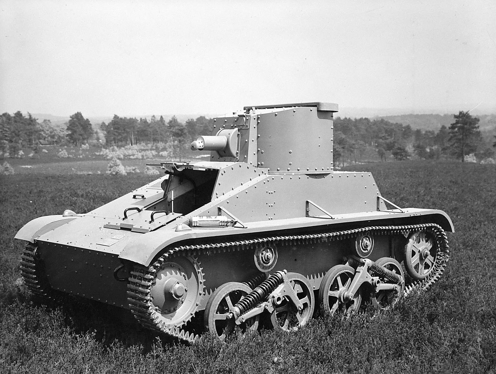 Interwar Tank Development: Vickers Carden-Loyd Light Tank Foreign Sales 1