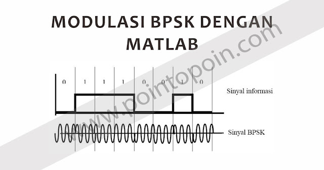 Modulasi BPSK Dengan MATLAB - Pointopoin | Tempat Belajar Pemrograman