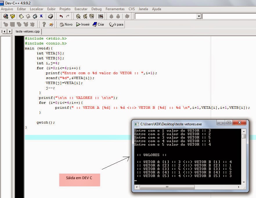 Universo Técnico: Linguagem C - Vetores