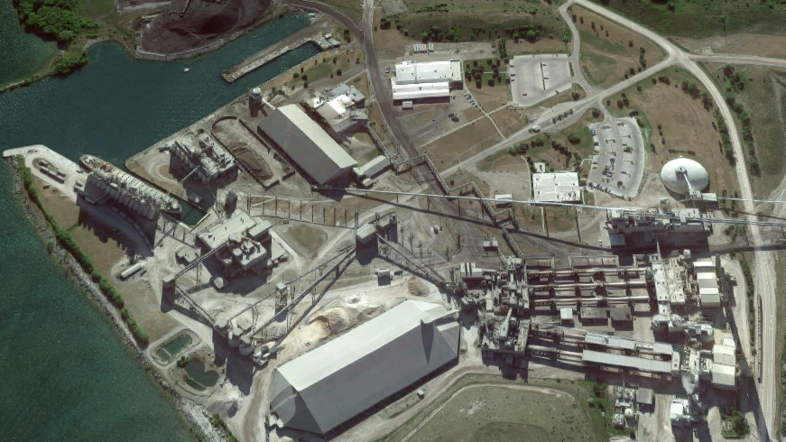 Towns and Nature: Alpena, MI: Cement Plant