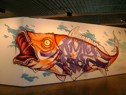 ideias de rua: BINHO RIBEIRO - GRAFFITI - BRASIL