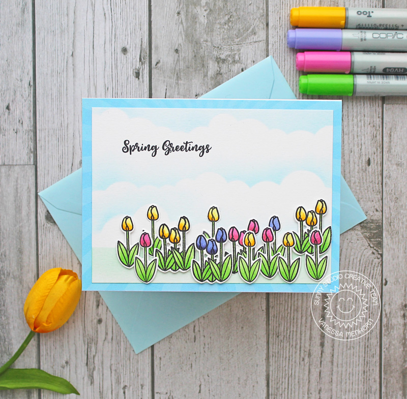 Sunny Studio: Spring Greetings Cards with Vanessa and Anja