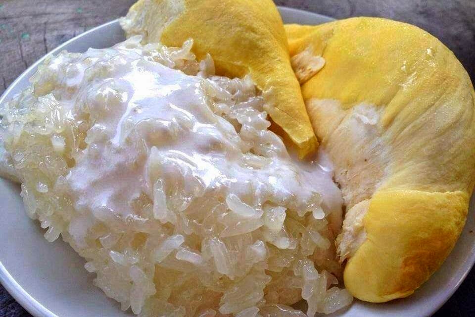 Cambodian Delicious Sticky Rice with Fruit - Khmer Delicious Dessert ...