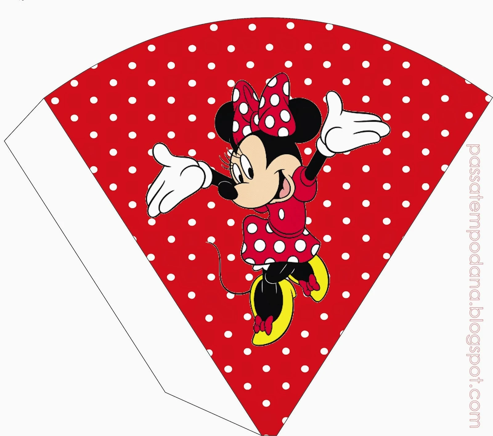 Minnie Red and White Polka Dots: Free Party Printables. - Oh My Fiesta ...