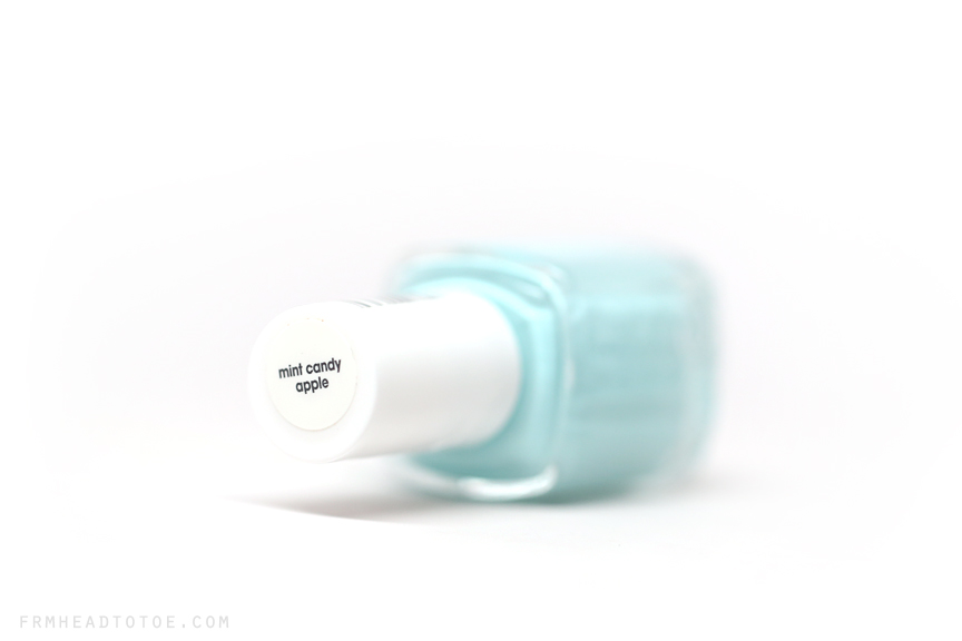 Manicure Monday: Essie Mint Candy Apple - From Head To Toe