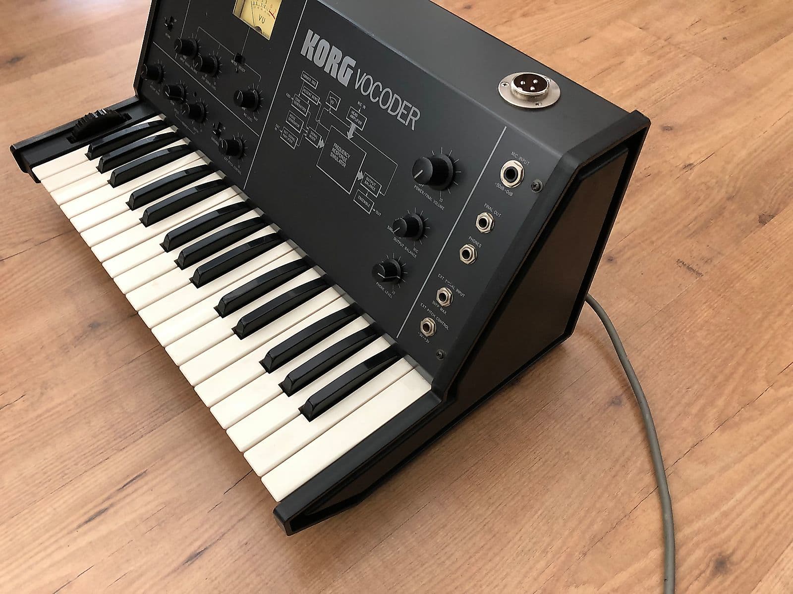 MATRIXSYNTH: Korg VC-10 (Serviced / Warranty / Original Mic)