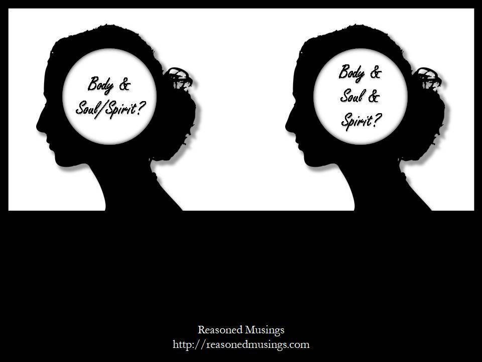 Reasoned Musings: Body, Soul & Spirit: Are They Different Or Same?