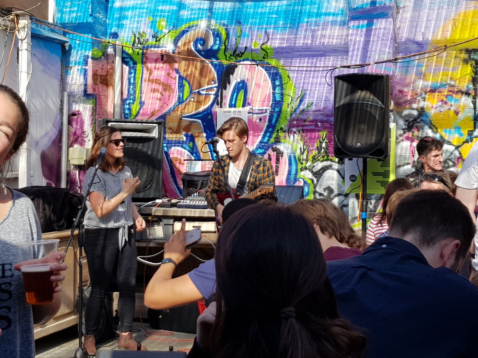 Edinburgh and Us: Leithers sample craft beers at the Pitt Street Market