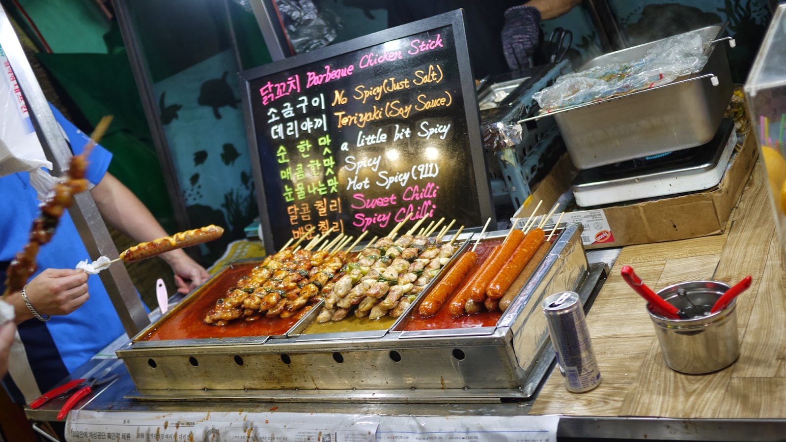 All about Hongdae in Korea: Street Food in Hongdae