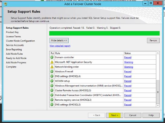 How to add SQL node to failover cluster - TECH Stuff