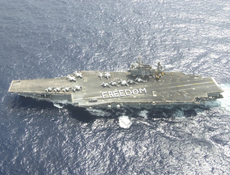 Deadly USS Kitty Hawk (CV-63), the Battle Cat | Army and Weapons