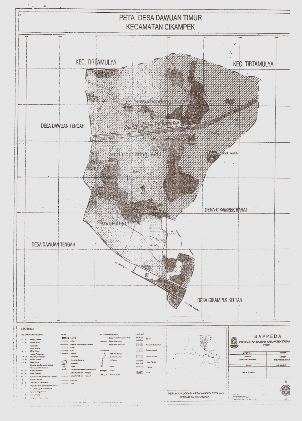 Peta Desa Dawuan Timur ~ Desa Dawuan Timur