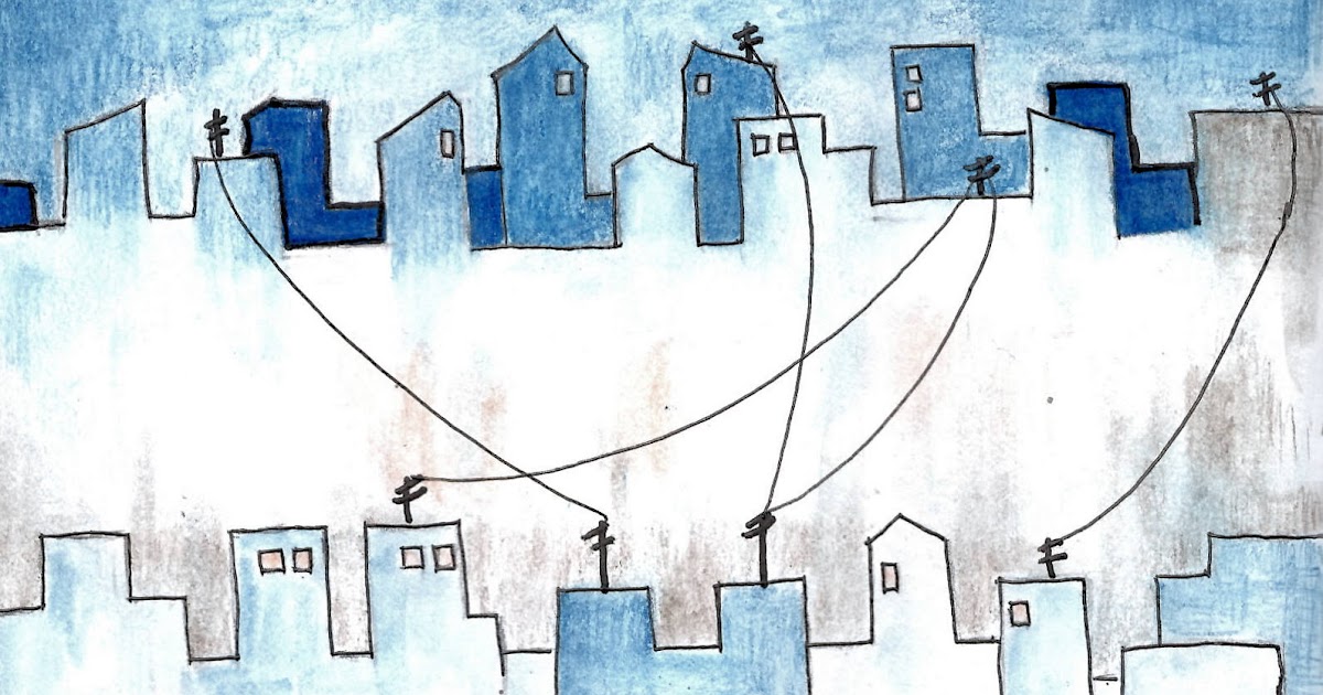 Simple Cityscape Drawings