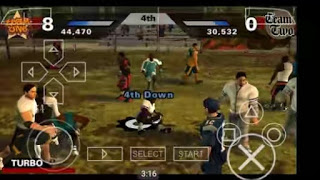 NFL Street 2 Unleashed ISO PSP - HOMEGAME EMU