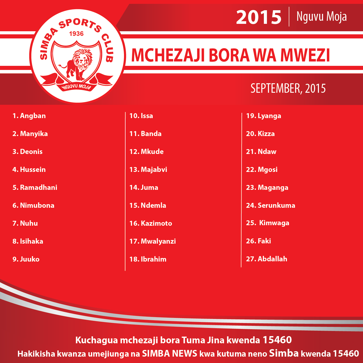 Simba Sport Club yaanzisha tunzo ya mchezaji bora wa mwezi | JamiiForums