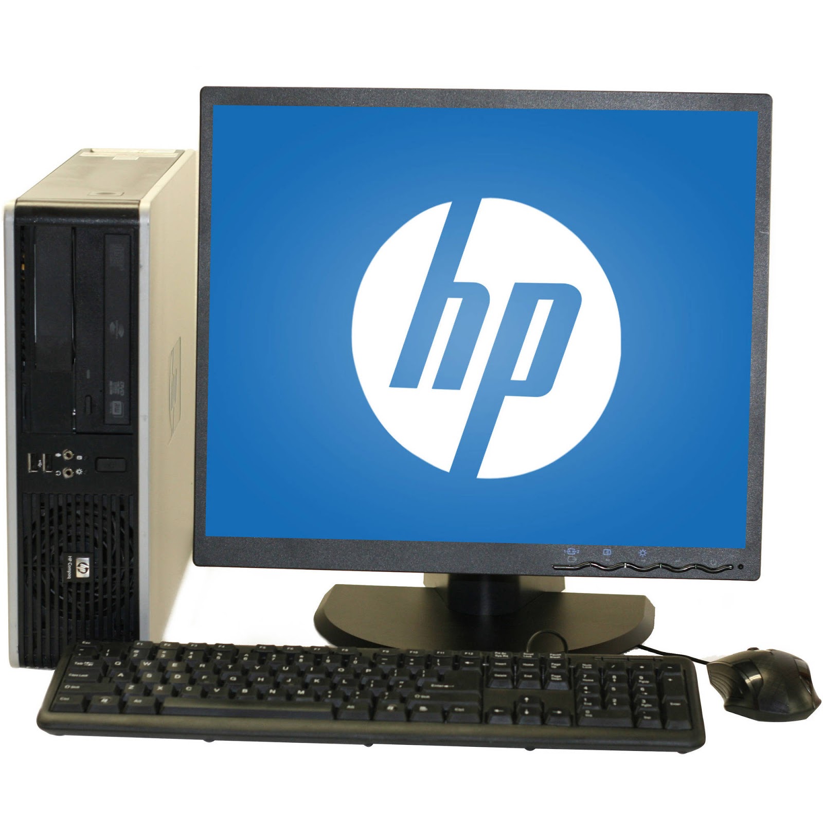 Denny's Computers: HP 7800 Desktop PC with 19" Monitor - $129.44