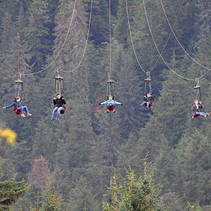 Chugging North: The Zip Line at Hoonah