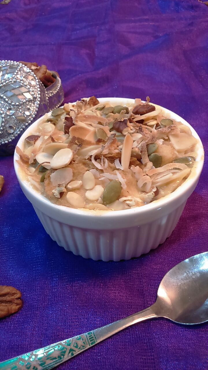 sarguna's fantabulous kitchen: Om Ali-Egyptian Bread Pudding