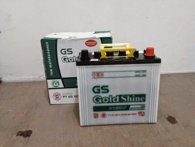 GS GOLD SHINE HYBRID BATTERY MURAH | DUNIA SPAREPARTS