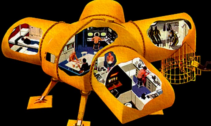 Ξωτικό: Υπολείμματα ενός υποβρύχιου κόσμου που εγκατέλειψαν στα 1960