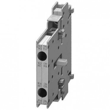 Siemens first Laterally mountable Aux.Contact block 1NO+1NC