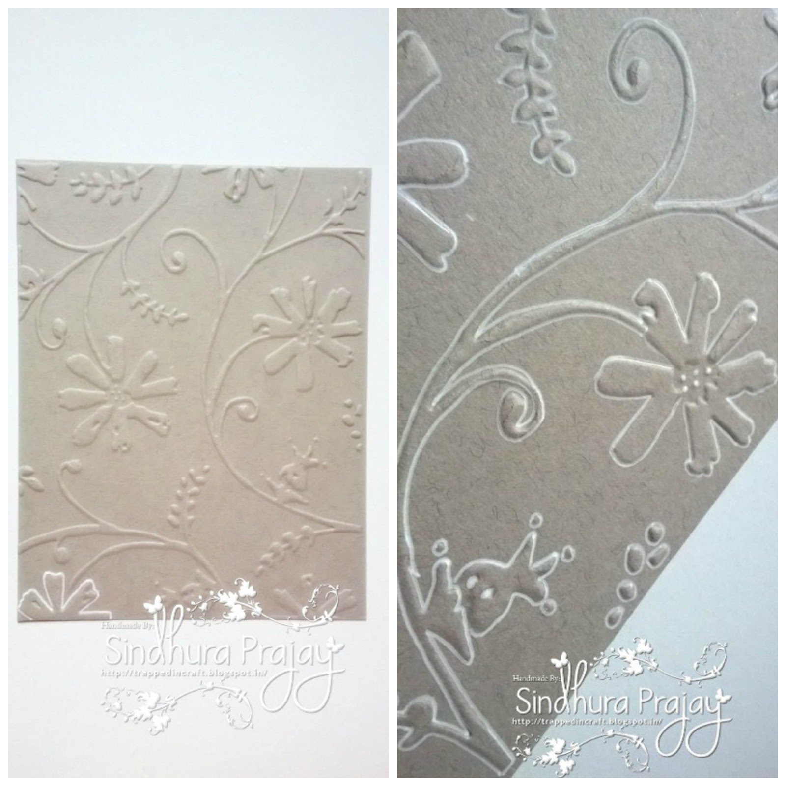 Crafters Corner : Create magic with embossing folders!!