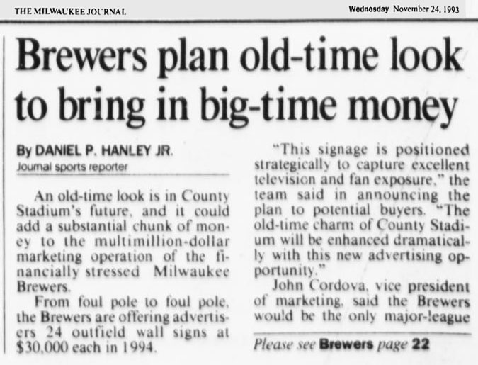 Borchert Field: Turning Back the Clock to the 1920s. Ish.