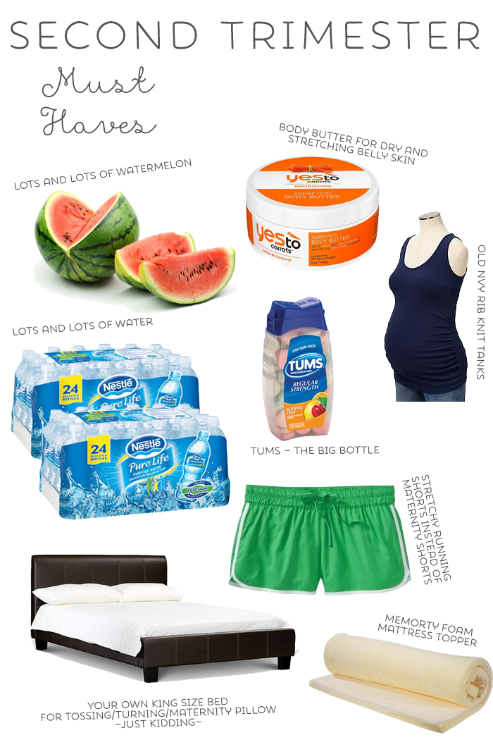 Second Trimester Bumps and Must-Haves (for a Summer Bump!) / Habitual ...