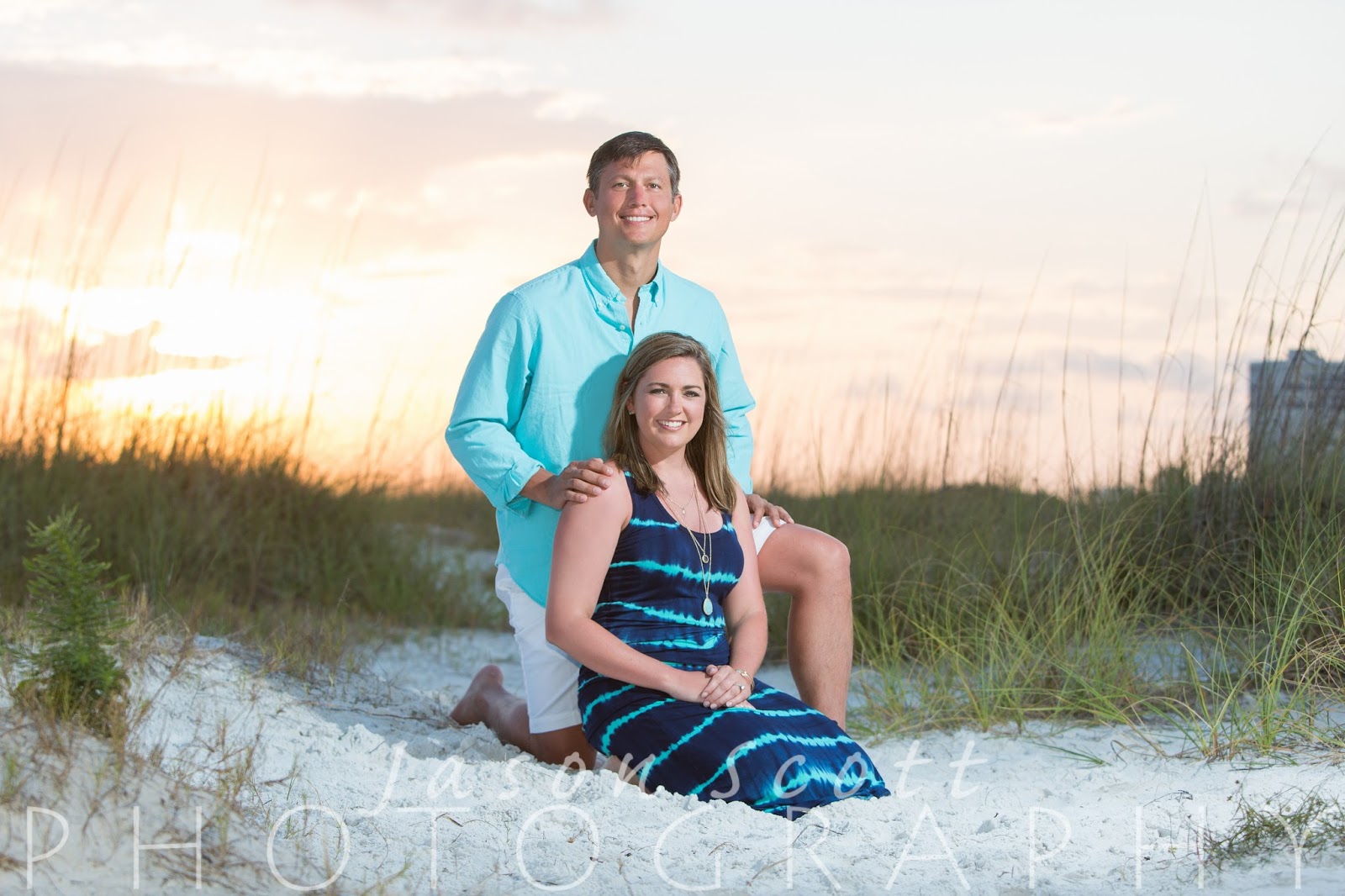 Siesta Key Beach Portraits - Carlock Family | Jason Scott Photography