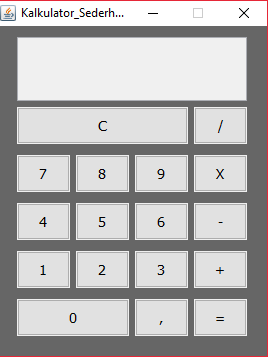 Membuat Program Kalkulator Sederhana dengan Netbeans | Darma'McCartney