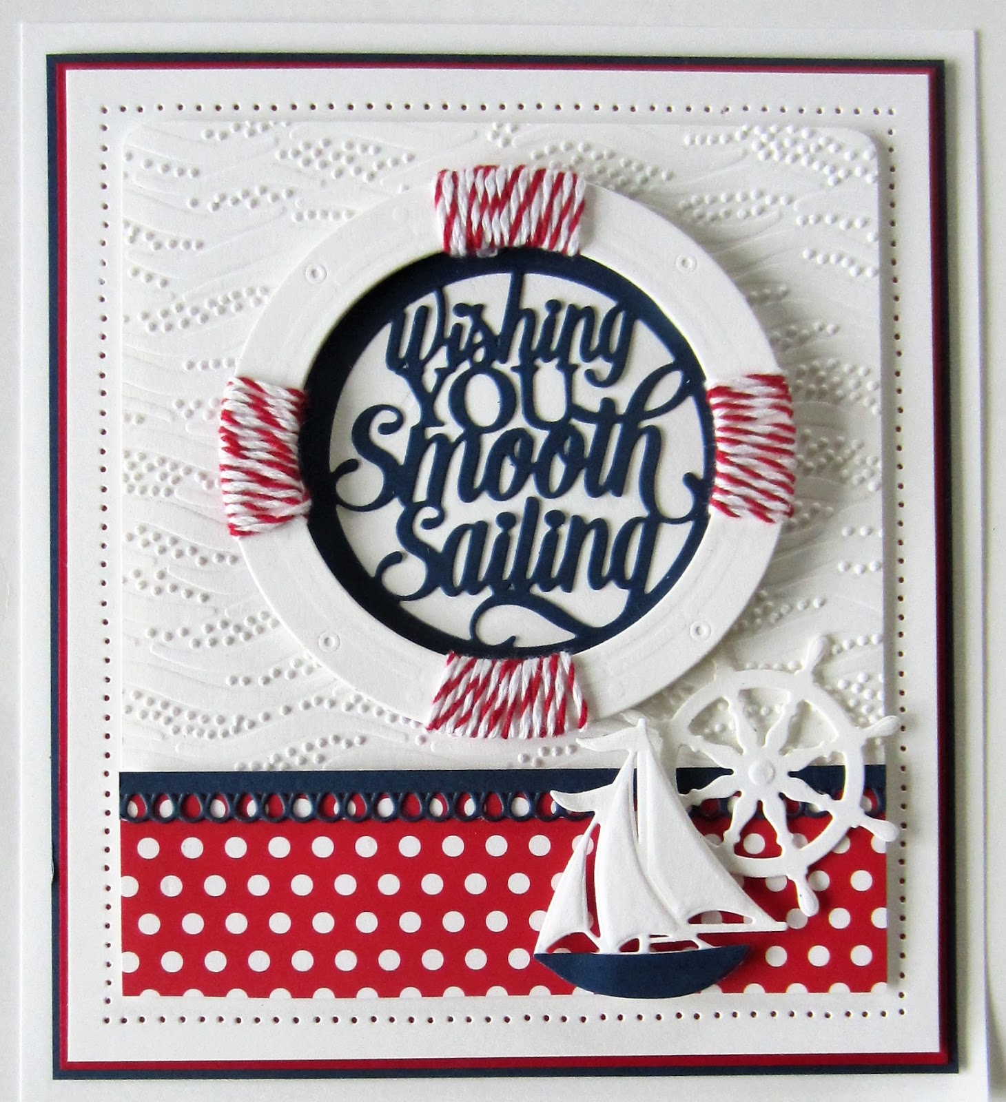 PartiCraft (Participate In Craft): Wishing You Smooth Sailing