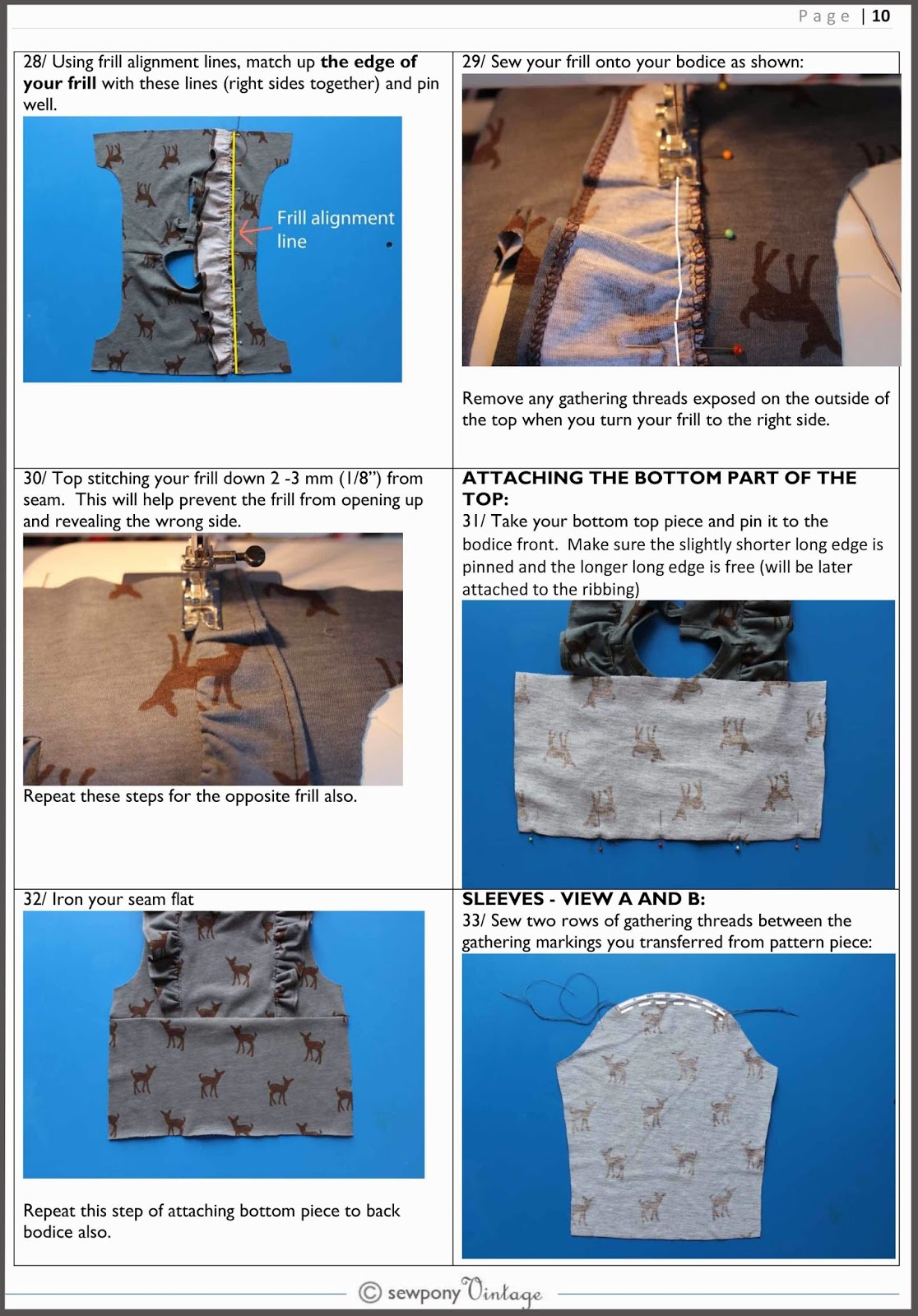 PATTERN RELEASE & DISCOUNT: The Little Betty top - sewpony