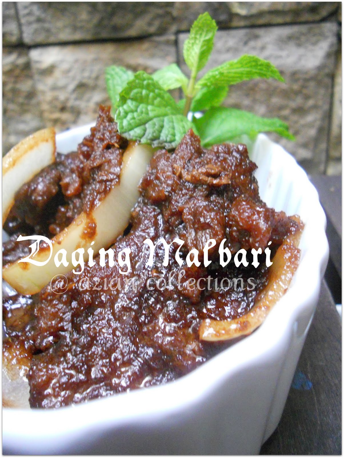 Azian Collections: DAGING MASAK MALBARI